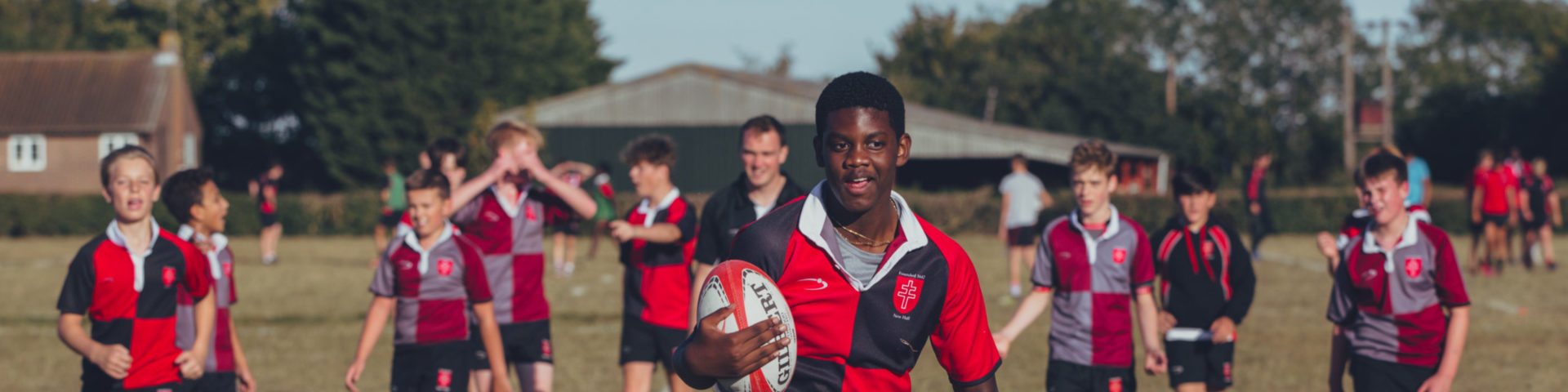 Rugby Masterclass for local school children held at New Hall School ...
