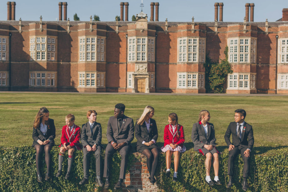 New Hall students enjoy learning in new Heritage Room - New Hall School