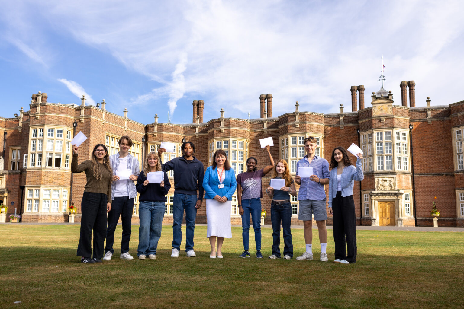 New Hall School Celebrates Record A Level Results - New Hall School