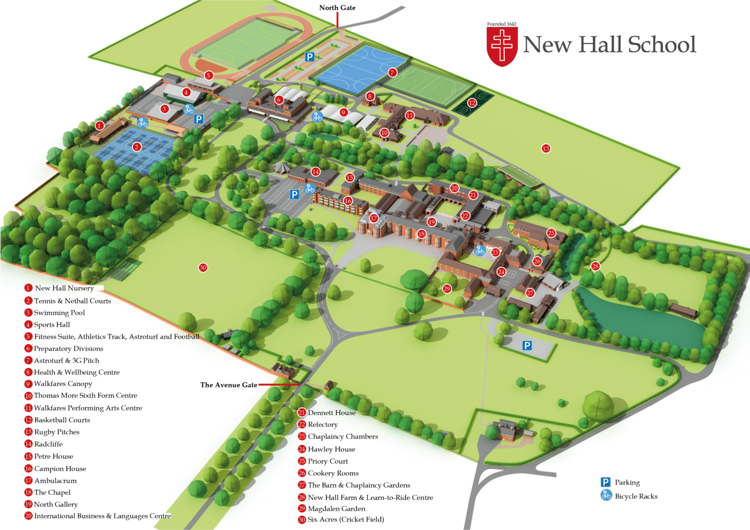 Contact Us | New Hall School | 'The Best Start in Life' in Essex