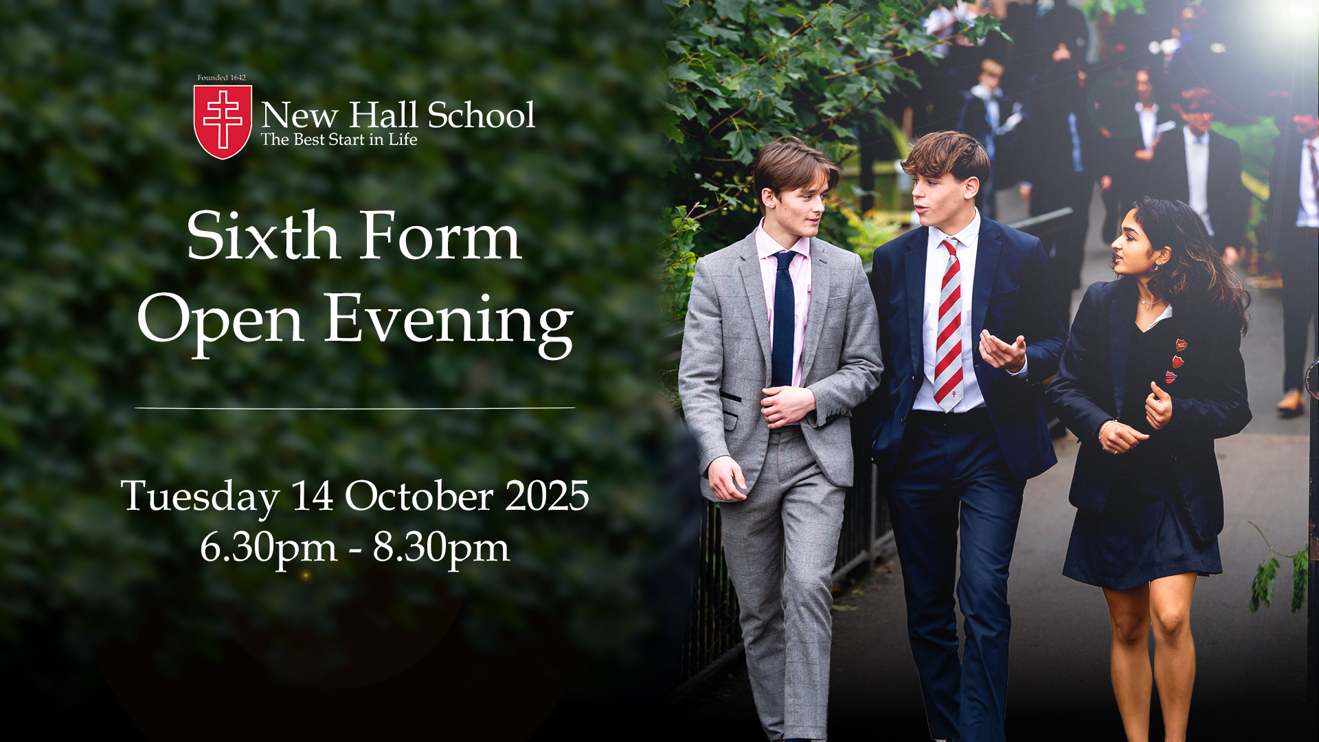 Sixth Form | New Hall School | 'The Best Start in Life' in Essex